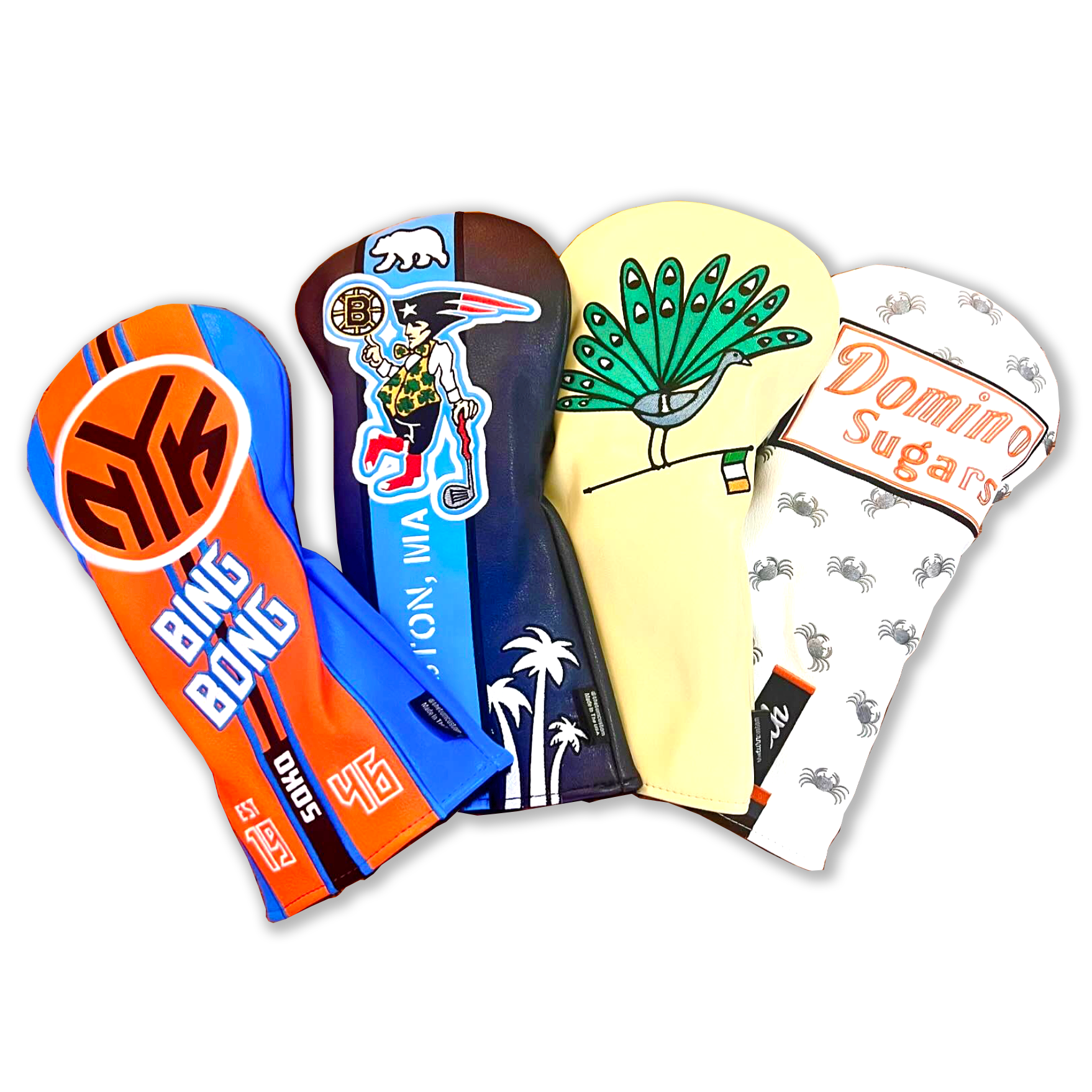 Custom Golf Headcovers & Bags | Handmade, Free Mockups